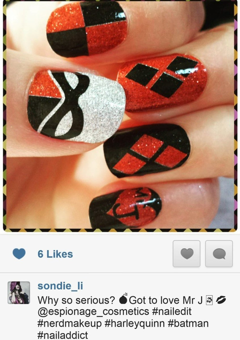 Harlequin Nail Wrap 22-tip Set – Espionage Cosmetics