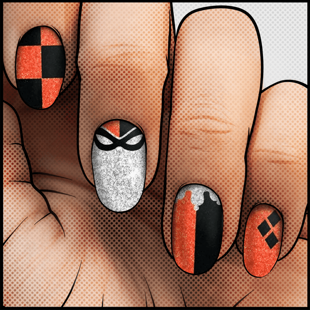 Harlequin Nail Wrap 22-tip Set – Espionage Cosmetics