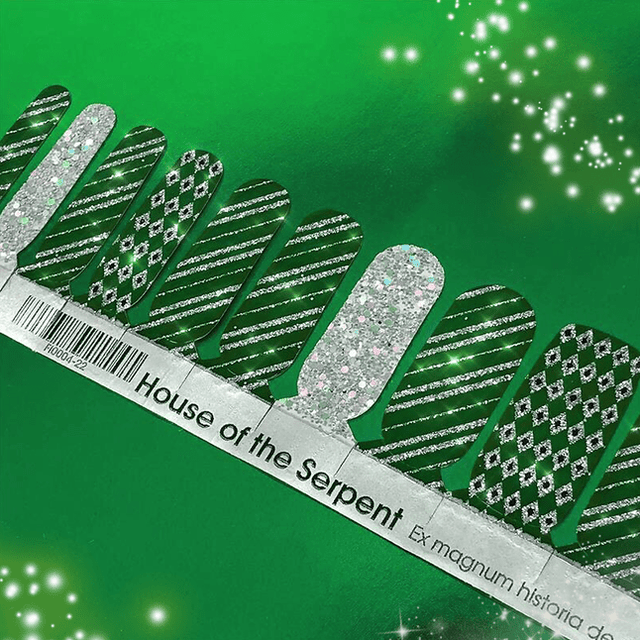 House of the Serpent Nail Wrap 22-tip Set – Espionage Cosmetics