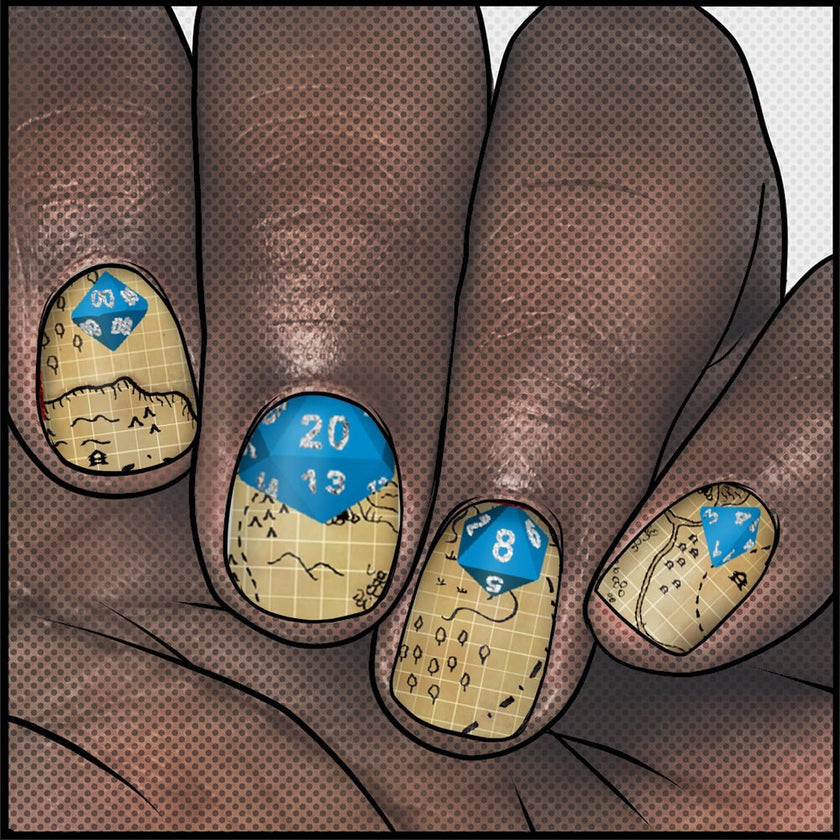 🆕 ROLL OF THE DICE Nail Wrap Bundle 22-tip Sets – Espionage Cosmetics
